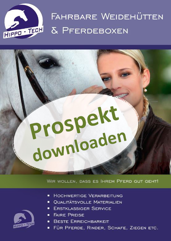 HIPPO-TECH | Fahrbare stationäre Weidehütten, Weideboxen, Weidehütte ...